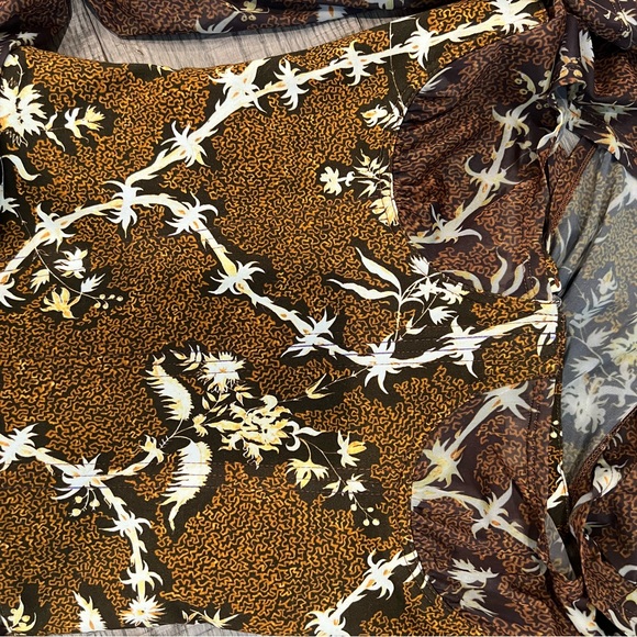 KNWLS | Tops | Knwls Ssense Exclusive Brown Scythe Bustier Blouse ...